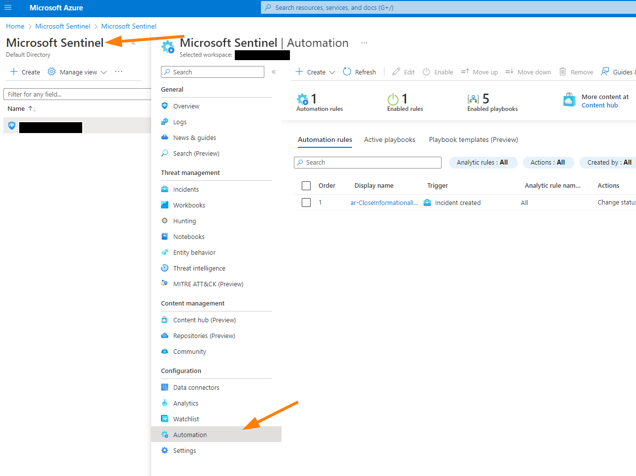 Sentinel And Log Analytics How To Create Incidents To Test With Part 2 The Automation Rule 2437